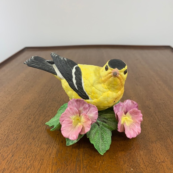 Lenox | Art | Vintage Lenox American Goldfinch Porcelain Bird | Poshmark